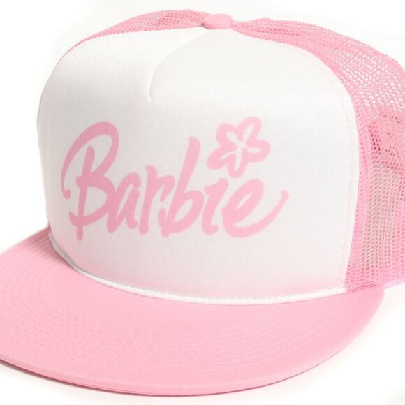 Posse Comitatus | Accessories | New Retro Pink Barbie Flat Bill Hat Cap ...
